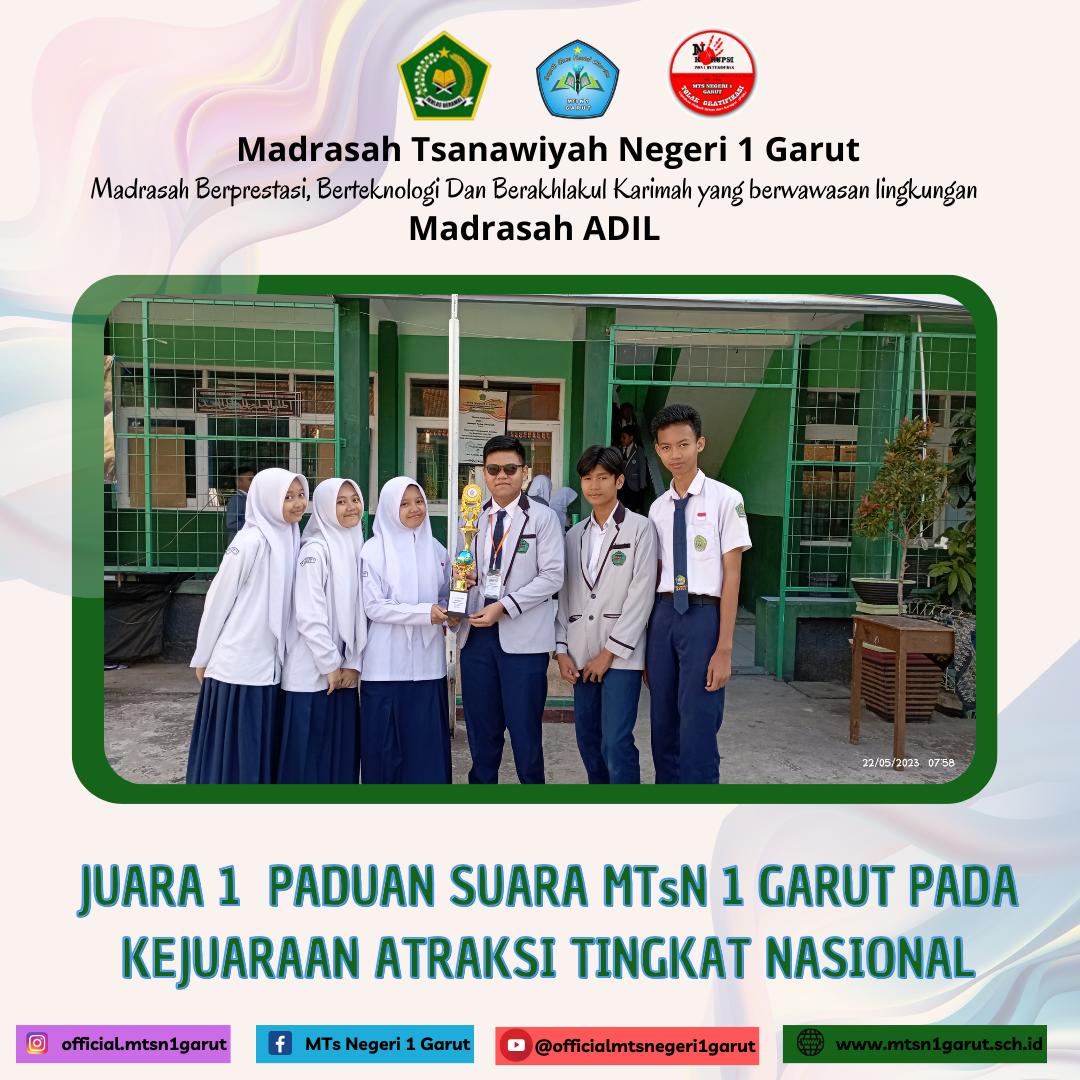 Selamat Datang di Website Resmi MADRASAH TSANAWIYAH NEGERI 1 GARUT